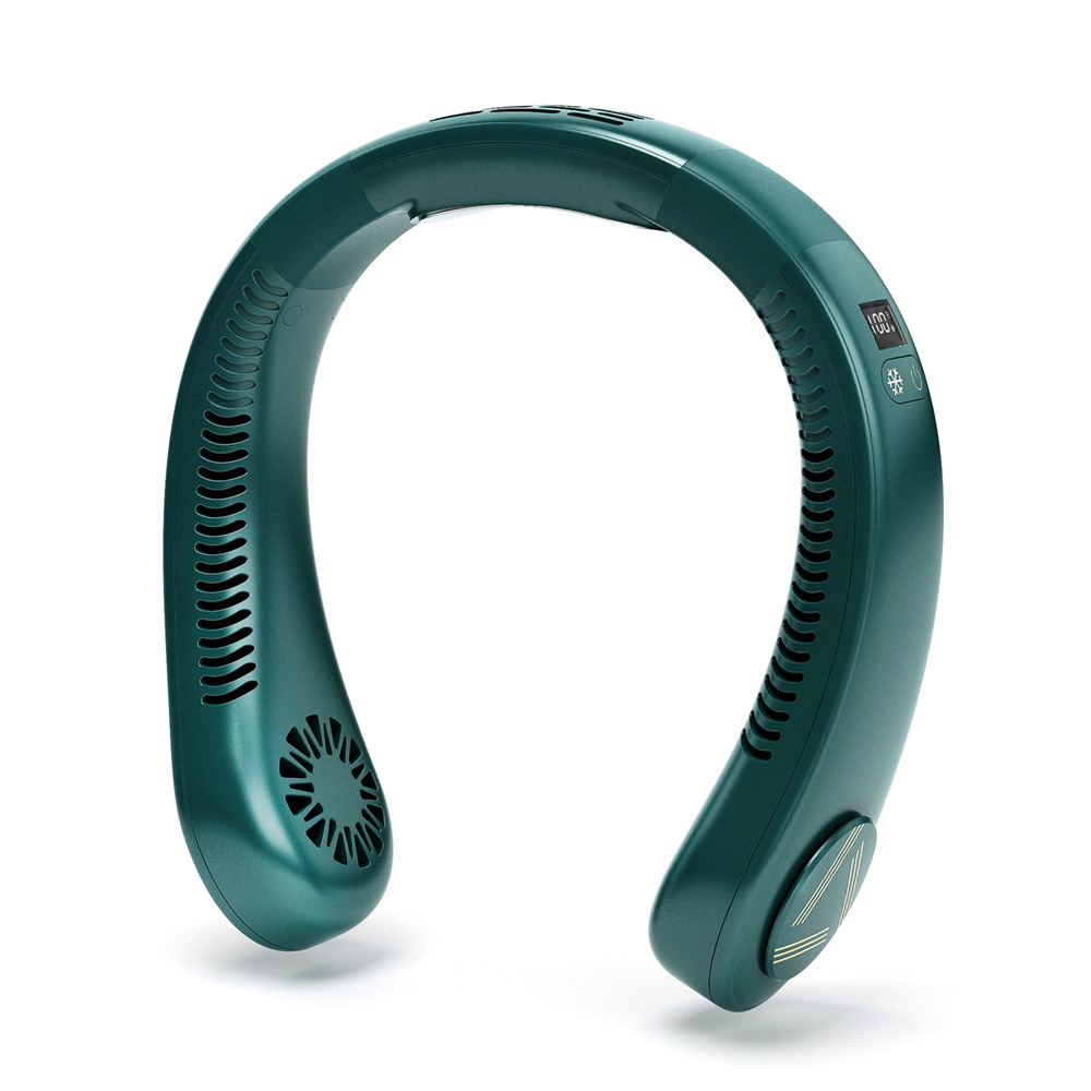 首掛け扇風機 ネッククーラー 冷却プレート付き 羽根なし 軽量 瞬時冷却 携帯便利 強力 風量3段階 USB充電 6000mAh 大容量 熱中症対策 2025 夏用 : ANELANI ...