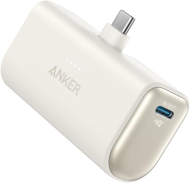 Anker Nano Power Bank (22.5W, Built-In USB-C Connector) (モバイルバッテリー ...