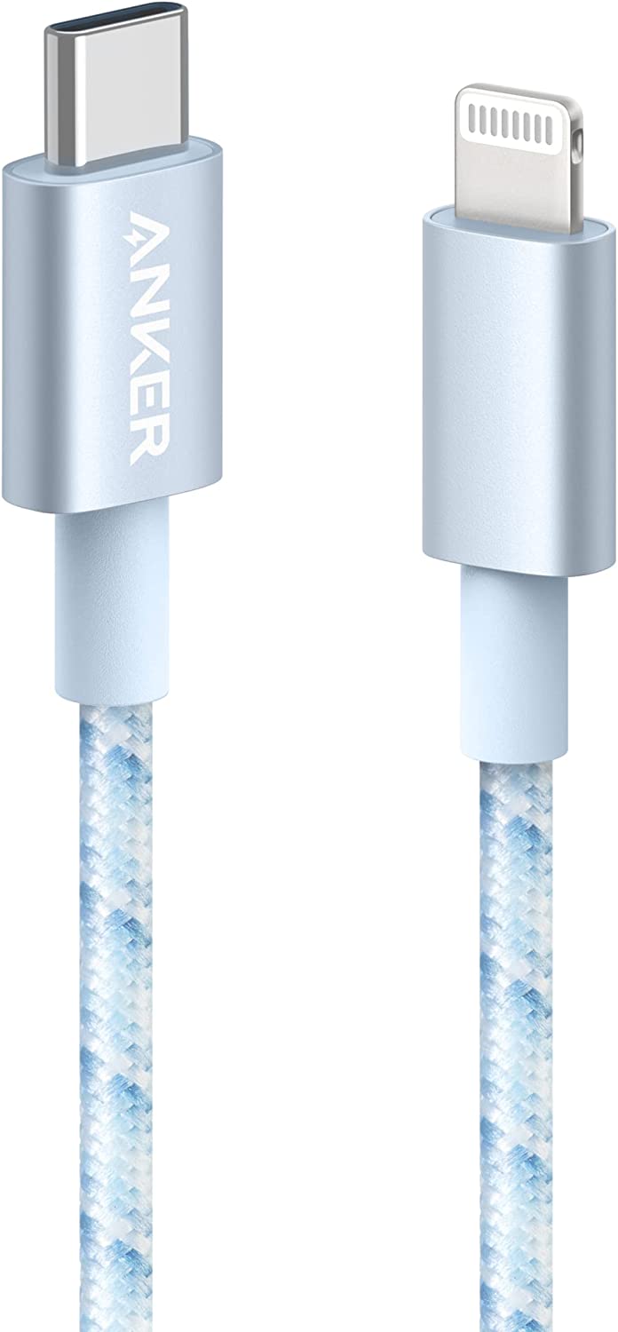 Anker 高耐久ナイロン USB-C & ライトニングケーブル MFi認証 USB PD対応 iPhone 14 / 13 / 12 ...