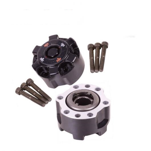 2ピース トヨタ ランドクルーザー プラド V8 ホイール ハブ B001 43530-69065 4353069065アルミ合金 AL-BB ...