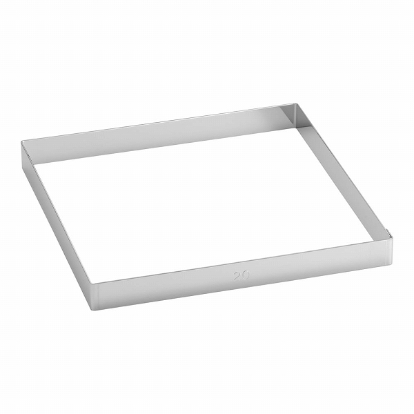 deBUYER(デバイヤー) 18-10スクエアリング 20cm 3905-20(WDBA204) : オートパーツエージェンシー - 通販 - Yahoo!ショッピング