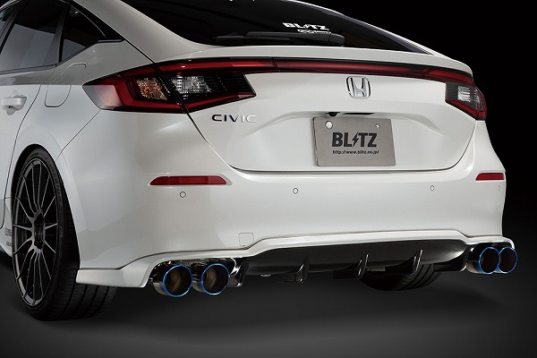ブリッツ/BLITZ エアロスピードRコンセプト リアアンダースポイラー 60424 ホンダ シビック FL1 L15C 2021年09月 ...