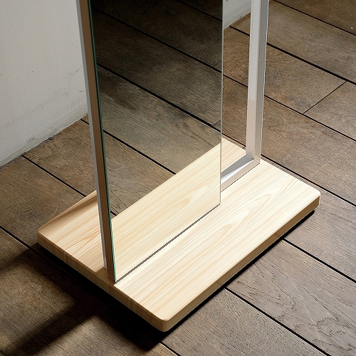 弘益 ハンガー付ミラー ナチュラル HM-400(NA) : オートパーツエージェンシー2号店 - 通販 - Yahoo!ショッピング