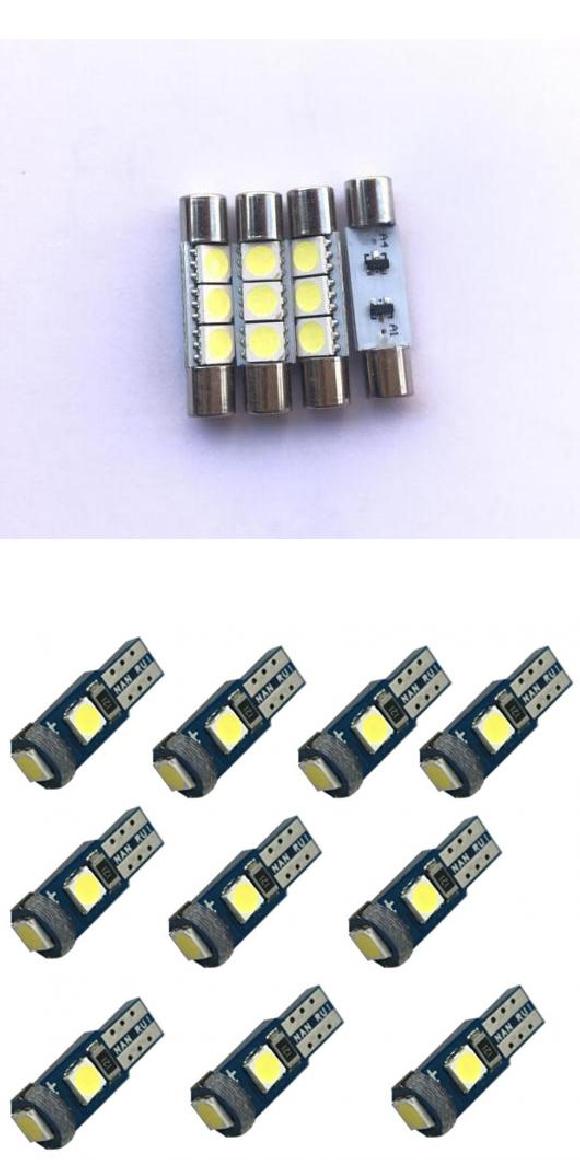 LED 車用 内装 ライト 適用: アバルト/ABARTH 500C 595C 695C 312 カブリオ 28mm バニティ ミラー・T5 ...