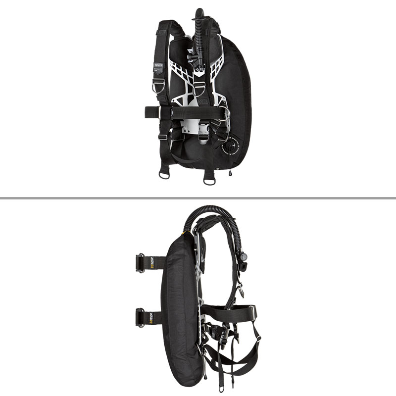 X DEEP / エックスディープ NX ZEN デラックス ハーネス アルミニウム BCD バックマウント バックフロート テック ダイブ ...