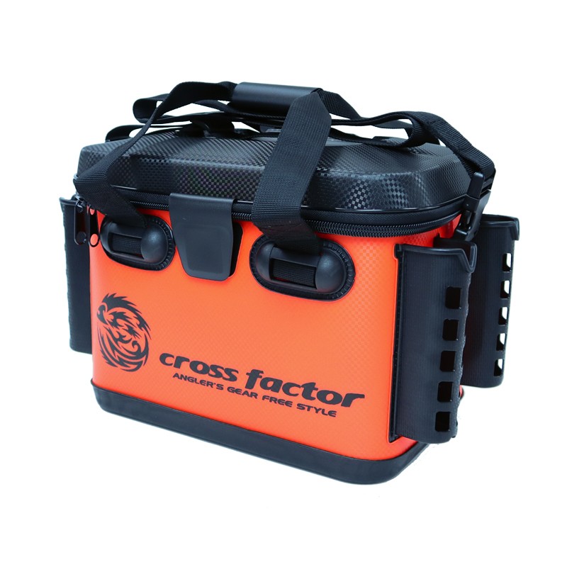 EVAタックルバッグ ロッドスタンド付 AEK905 36cm インナーケース付 cross factor（クロスファクター） 釣り具 :aek905:ライフジャケット釣具アクアビーチ ...