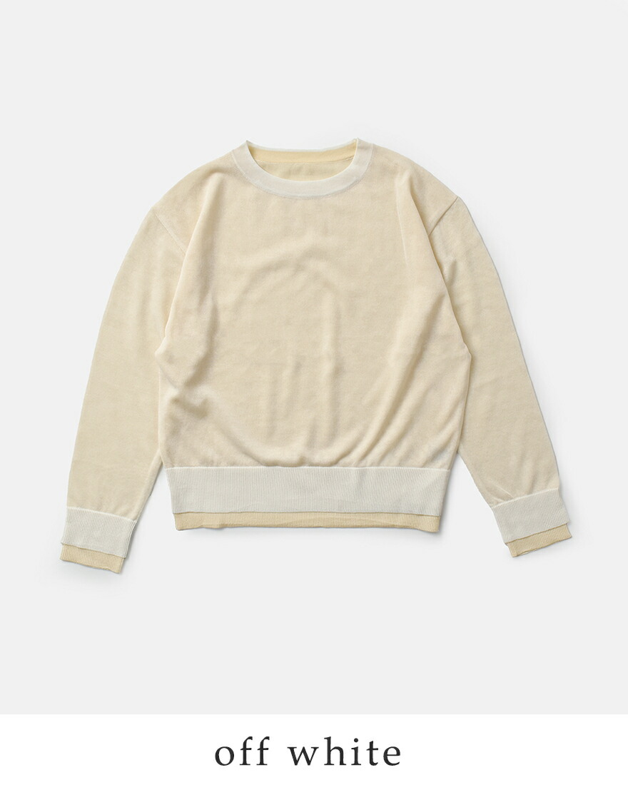 JOHN プルオーバーロングスリーブ