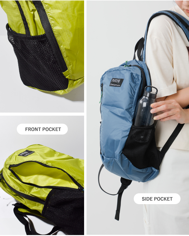 OverLab オーバーラボ 男女共用 軽量 バックパック リュック ovpr-107