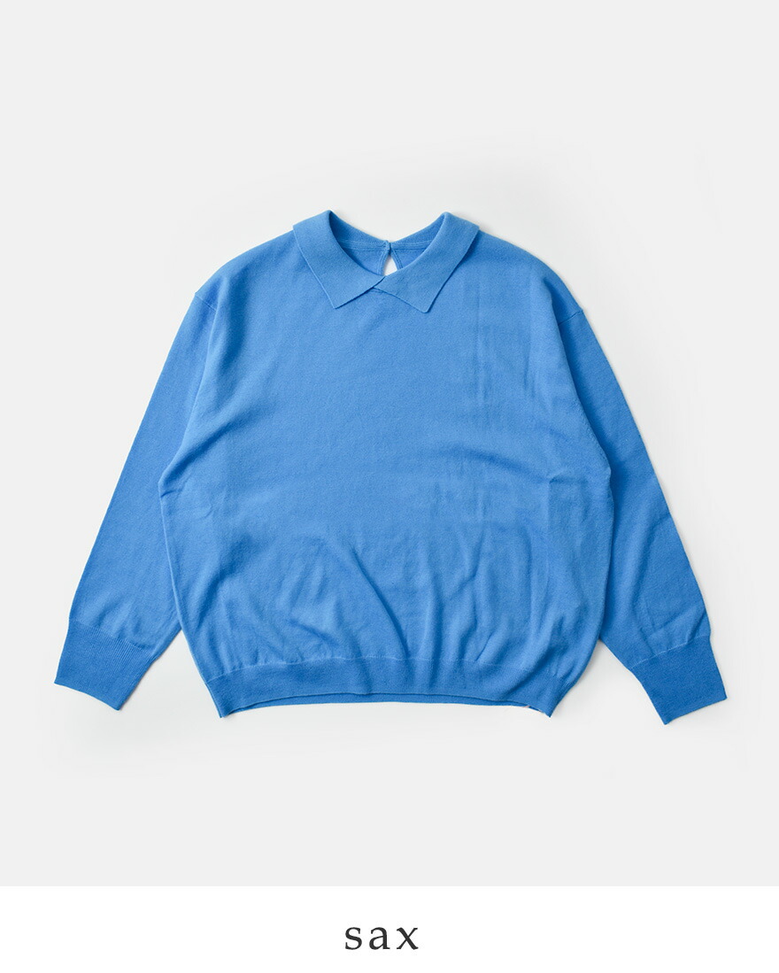 STAMP AND DIARY スタンプアンドダイアリー  スムースウール 襟付 プルオーバー sd502awk12-kr 2025aw新作 レディース クーポン対象 STAMP AND DIARY（スタンプアンドダイアリー） セール【30%OFF