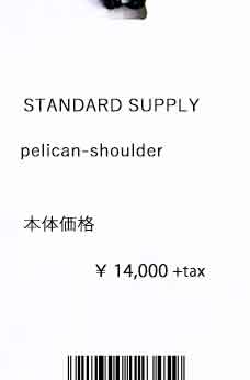 STANDARD SUPPLY スタンダードサプライ ペリカン ショルダー バッグ SIMPLICITY pelican-shoulder 2023ss新作 :pelican-shoulder ...