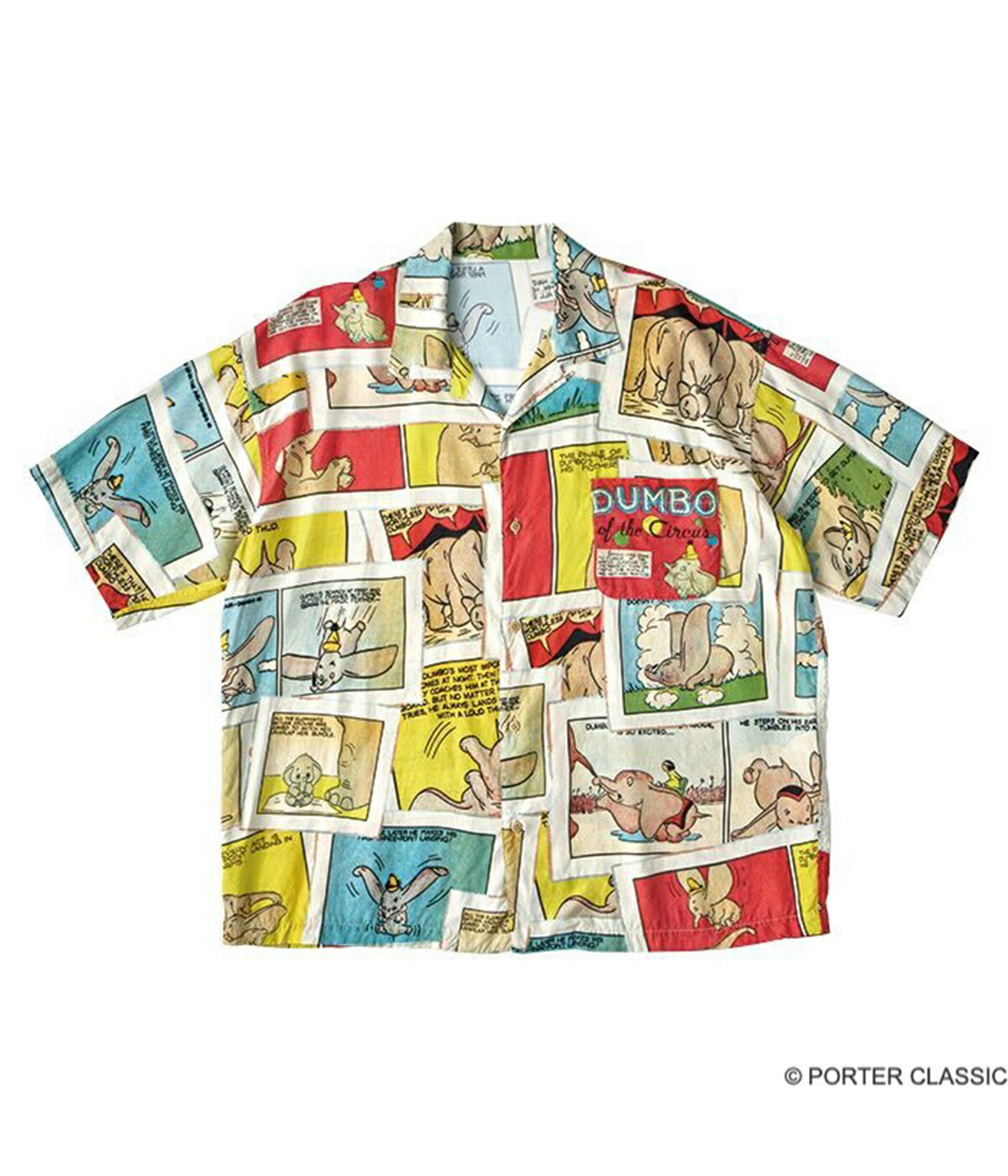 PORTER CLASSIC ： DISNEY VC / PC ALOHA COLLECTION SHIRT DUMBO 全3色 DP-024-3289 : ARKnets - 通販 ...