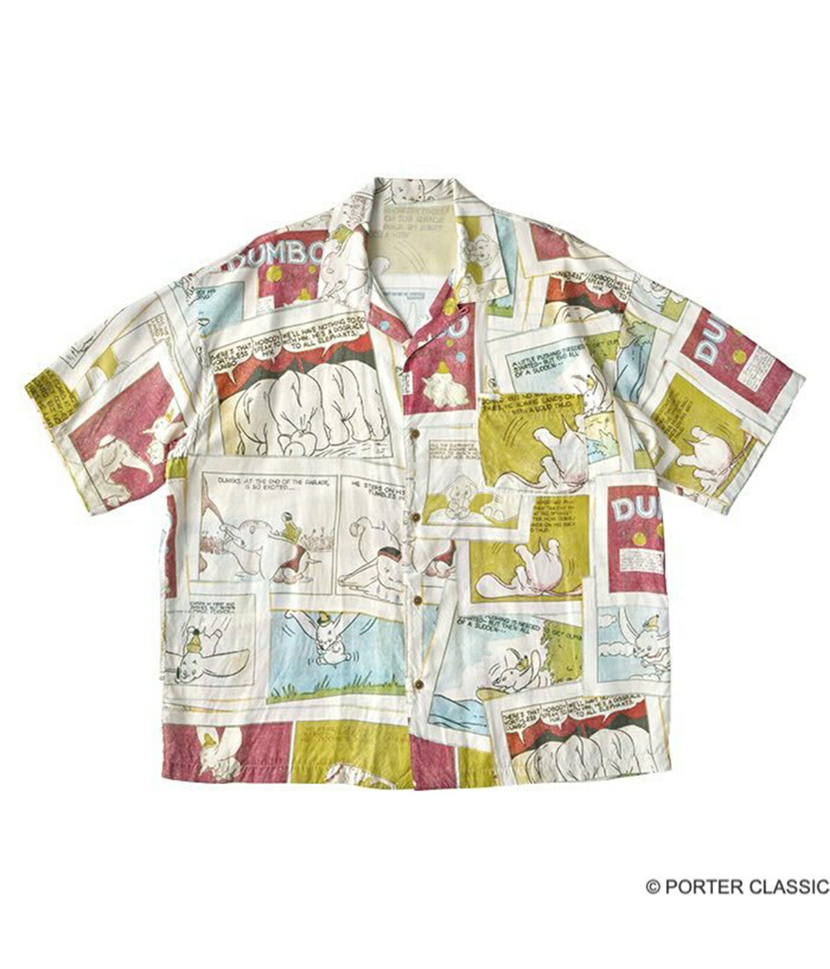 PORTER CLASSIC ： DISNEY VC / PC ALOHA COLLECTION SHIRT DUMBO 全3色 DP-024-3289 : ARKnets - 通販 ...