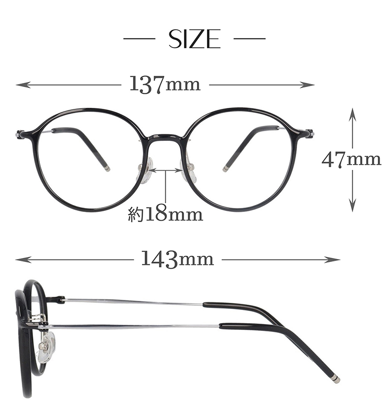 遠近両用メガネ】ブランシック クラシック CL-3171［全額返金保証