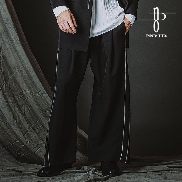 NO ID.（ノーアイディー） 2026 春 先行予約 1月中旬入荷予定 パンツ