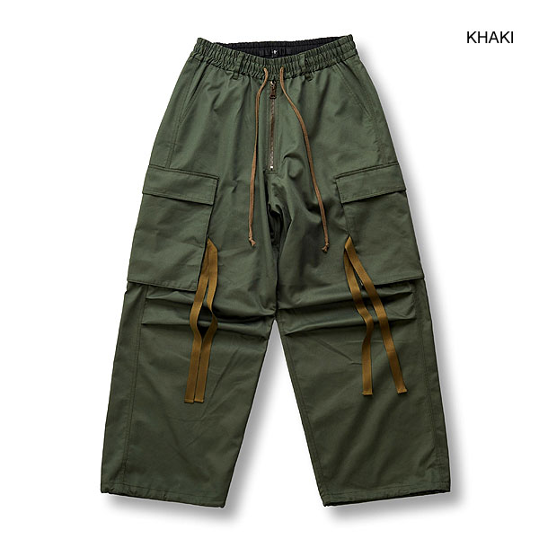 NO ID.（ノーアイディー） SALE セール パンツ フロントZIPワイド