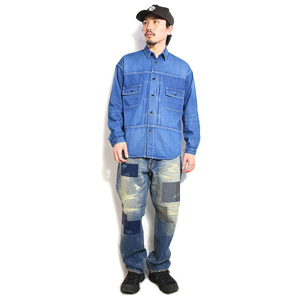 FDMTL（ファンダメンタル） パンツ FDMTL CLASSIC STRAIGHT DENIM