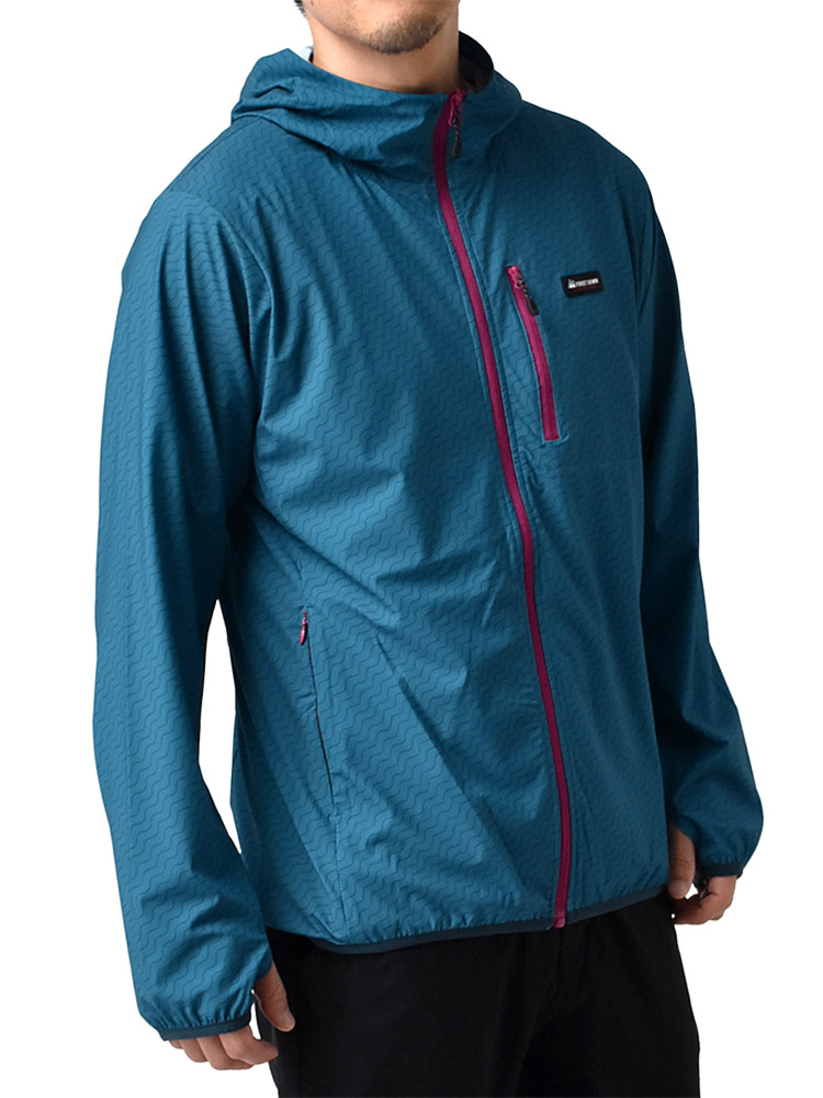 FIRST DOWN EX ファーストダウン 接触冷感 吸水速乾 ドライ ストレッチ パーカー UV対策 パーカー 日よけ ジップアップ 海水浴場 プール セール :a3f:アルージェ ...