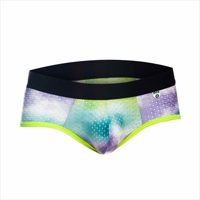 MaleBasics/メイルベーシックス MOB Aero Brief メッシュ アッパーカット 股下なし ビキニブリーフ性下着 ホワイトデー ...