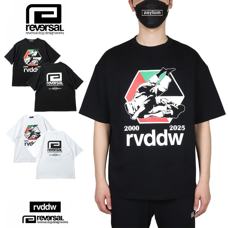 reversal（リバーサル） Tシャツ reversal rvddw 半袖Tシャツ 綿100