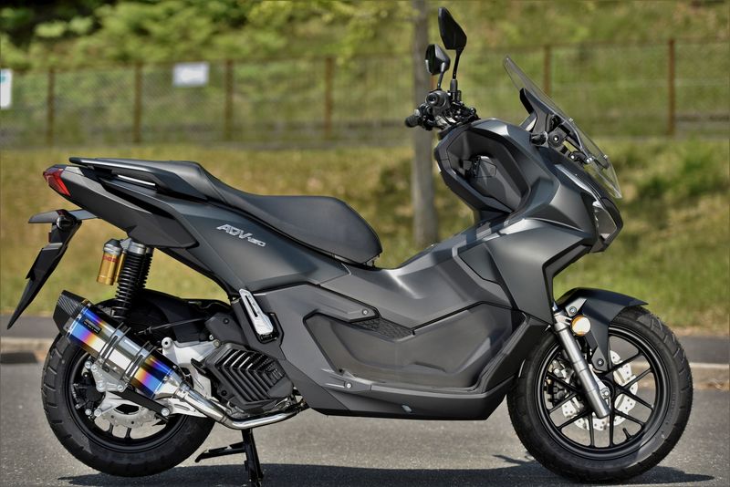 BEAMS G1013-65-001 ADV160 2023~ 8BK-KF54 CORSA-EVO2 ヒートチタンサイレンサー ビームス ...