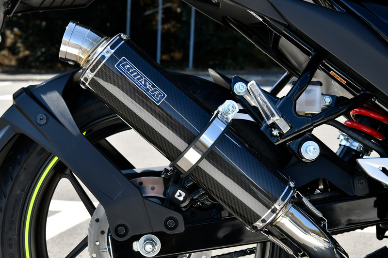 BEAMS G351-53-SF2 GIXXER150 ジクサー 8BK-ED131 R-EVO カーボン ビームス マフラー : アトラス ...