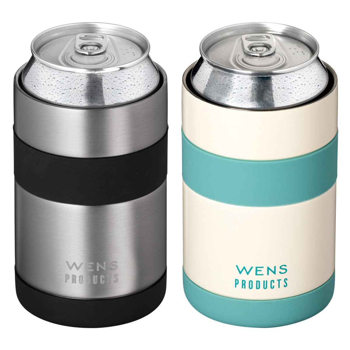 WENS 選べる2個セット 缶ホルダー タンブラー 350ml缶用 2wayタイプ 洗いやすい 真空断熱 缶クーラー アウトドア 宅飲み 保冷 保温 PRODUCTS ACH-350-2P ...