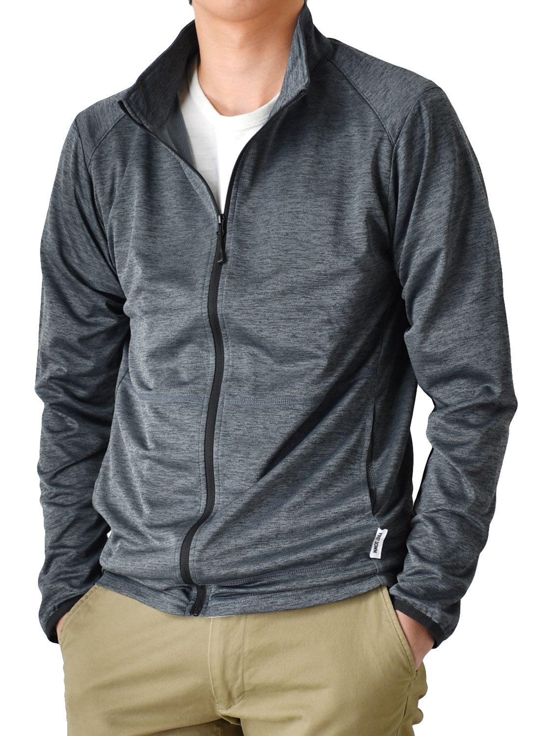 FIRSTDOWN thebasic ファーストダウン 秒速吸水 ドライジャケット メンズ サマーブルゾン ジャケット パーカー 速乾 抗菌 防臭 アウター 送料無料 通販YC : アット ...