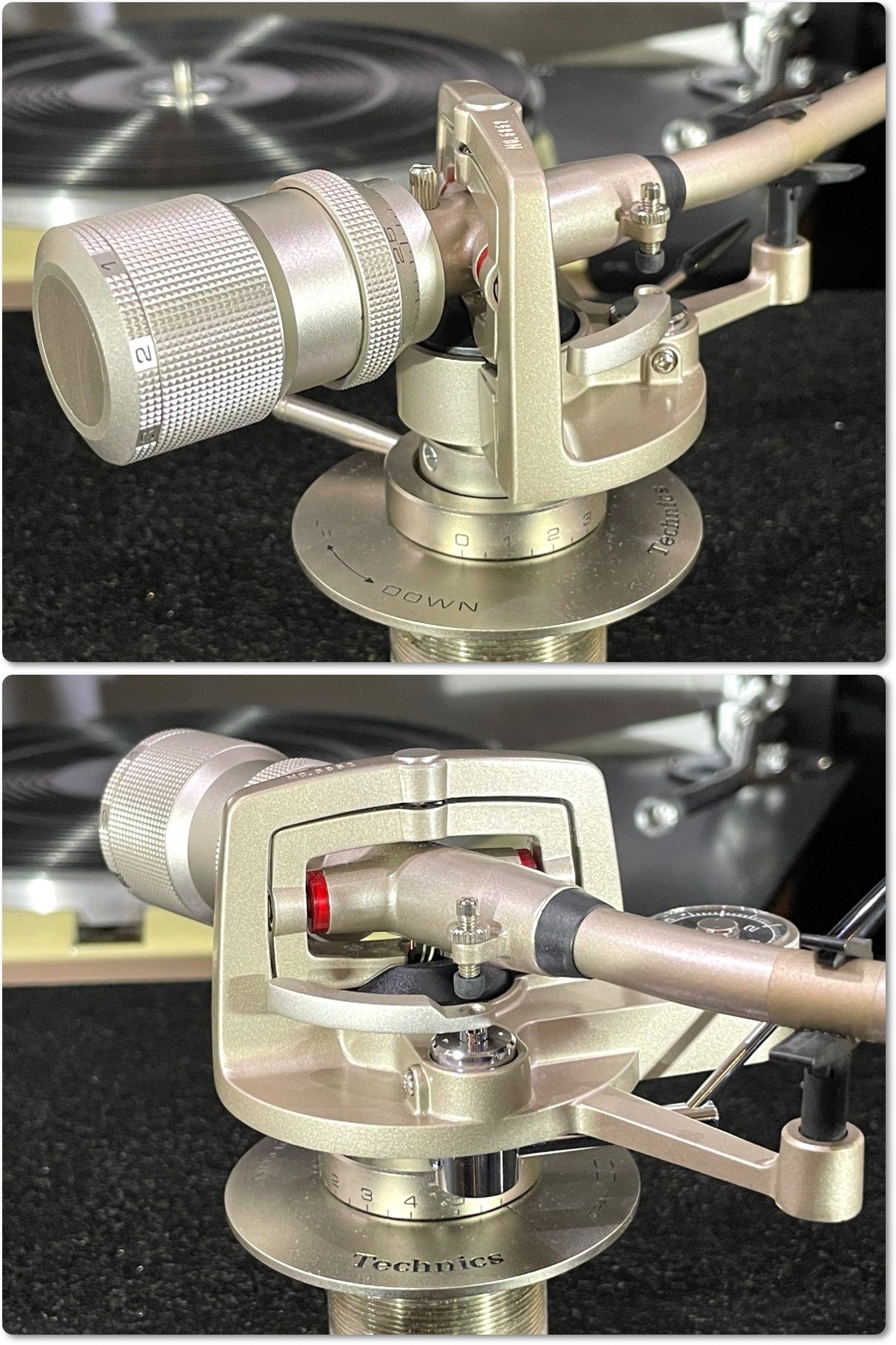 tone arm Technics EPA-100 PHONO cable etc. attached lifter oil ...