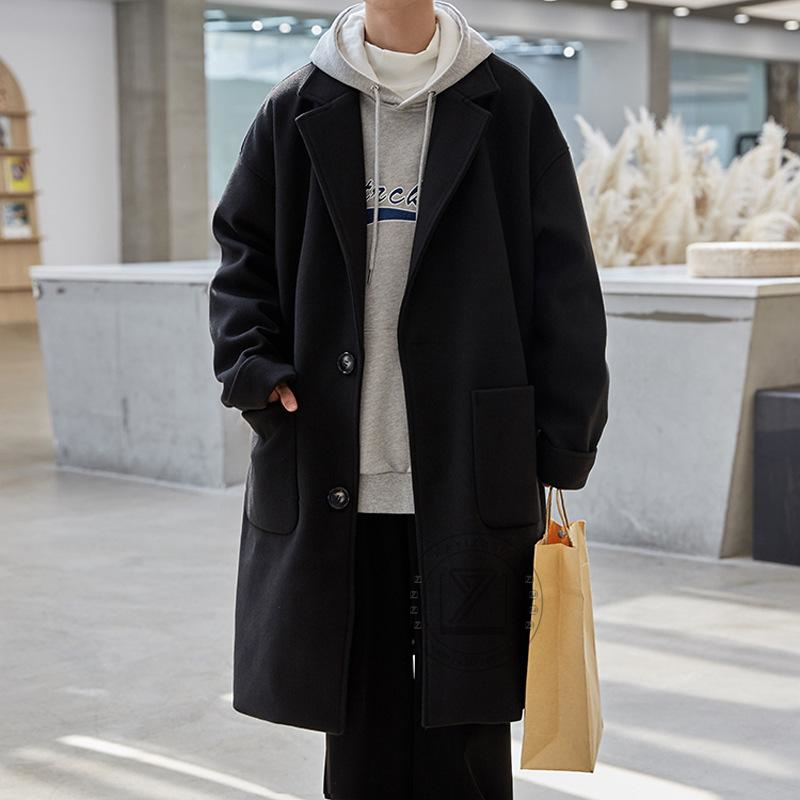 チェスターコート メンズ ロングコート 秋冬用 紳士服 メルトンコート