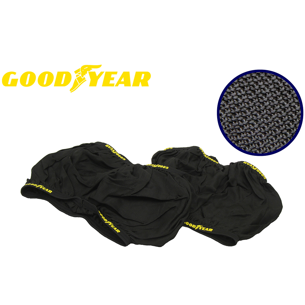 GOODYEAR グッドイヤー スノーソックス クラシックtype タイヤサイズ225/65R17に対応 XLサイズ /2個入 標準タイプ ブラック タイヤチェー :goodyear-ss ...