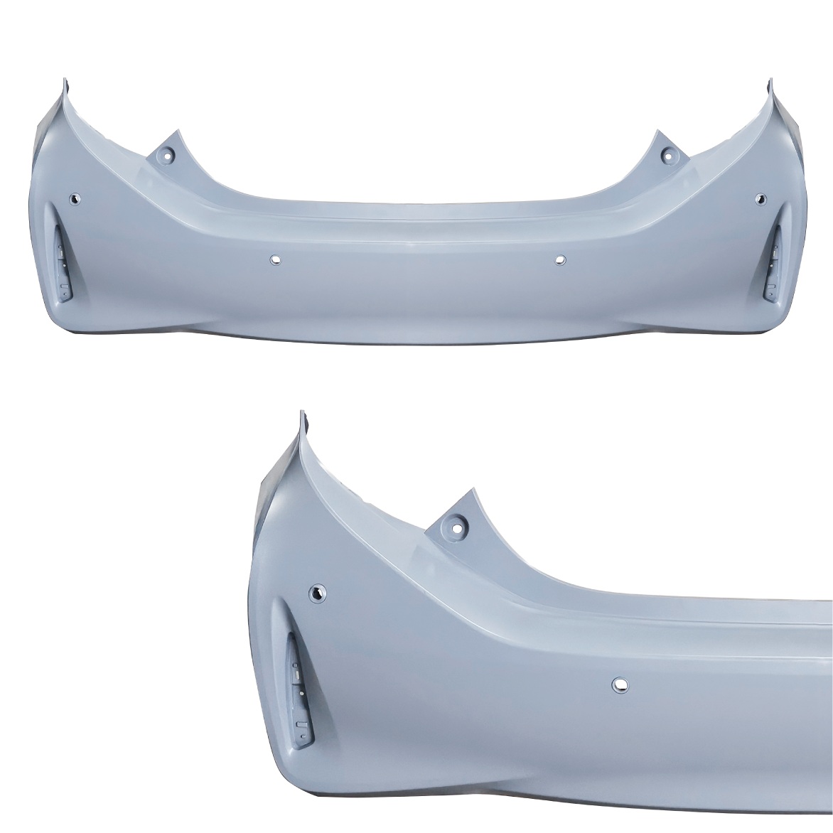 アクア トヨタ NHP10 10 系 後期 リア バンパー 52159-52989 カバー ロア 用 穴無 ソナー 穴有 プライマー PP 製 ...