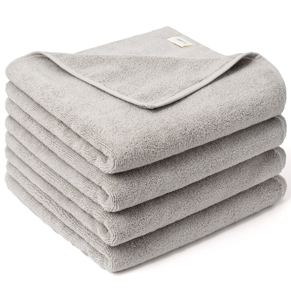 AIFY バスタオル 厚手 まとめ買い 4枚 セット ギフト 抗菌 防臭 ふかふか ボリュームリッチ 毛落ちしにくい 臭わない ホテル仕様 研究所 爆買 : AZRA - 通販 - Yahoo ...