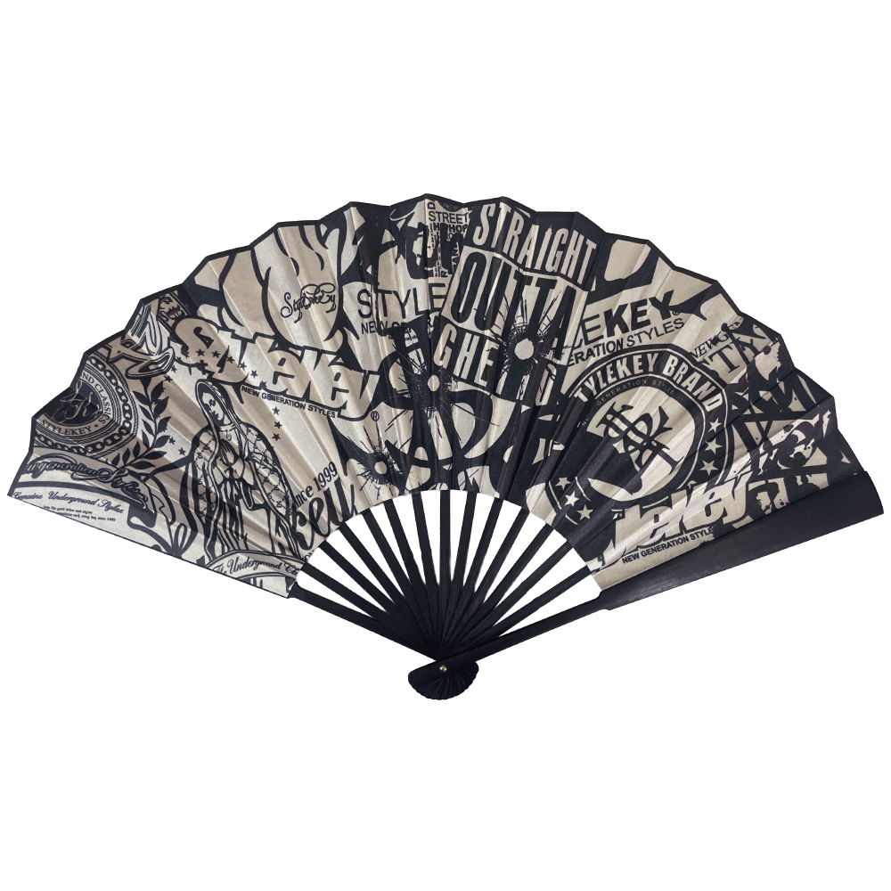 StyleKey STYLEKEY (スタイルキー) 扇子 GRAPHISTORY BIG FOLDING FAN (SK99ET-FF02) ストリート系 ヒップホップ B系 和 扇 うちわ ...