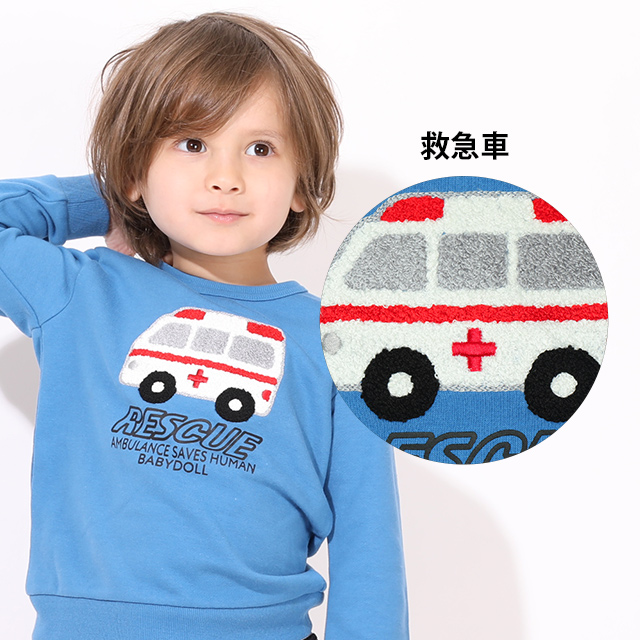 子供服 トレーナー サガラ 7275K 税抜990円均一 SALE ベビードール BABYDOLL キッズ 男の子 女の子 :25372752 ...