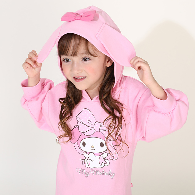 sanrio クロミちゃん 服 親子ペア 親子お揃い ワンピース キッズ sanrio クロミちゃん 服 親子ペア 親子お揃い ワンピース キッズ