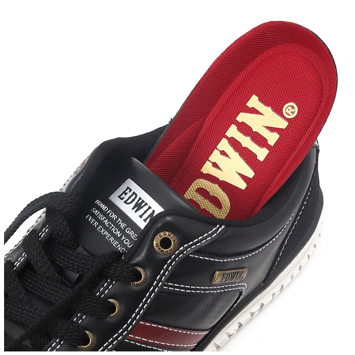 EDWIN（エドウィン） 通販EDWIN メンズ スニーカー 7747 軽量 軽い ローカットスニーカー ローカット シンプル おしゃれ 幅広 ゆったり 滑りにくい 防滑 耐滑 ...