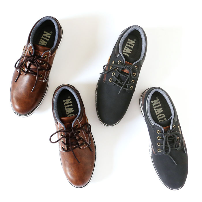 EDWIN メンズ スニーカー 7980 通販 エドウィン 靴 くつ 軽量 軽い 防水 4cm×4時間 運動靴 ローカット 防滑 滑らない 雪 雨 クッションインソール : edwin7980 ...