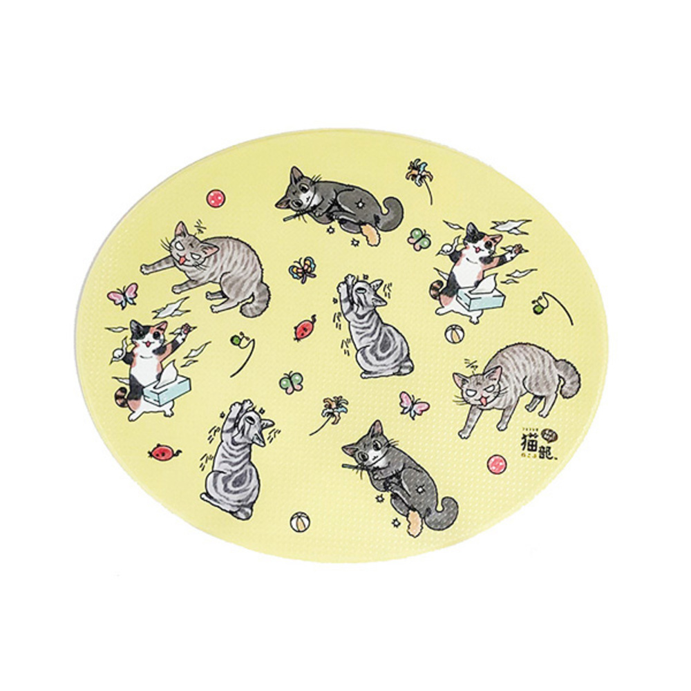 フェリシモ猫部 玄関マット 通販 アクセントマット トイレマット フロアマット やわらか かわいい 玄関 トイレ 拭ける 撥水加工 滑りにくい ...