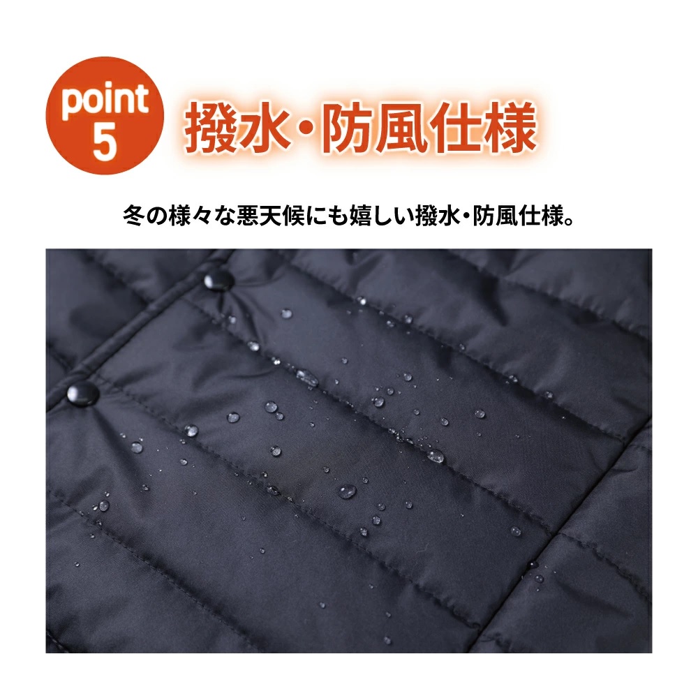 防寒着 ヒーター付き ベスト 通販 ホット温熱ベスト ヒーターベスト USB給電 加熱ベスト 中綿ベスト インナーベスト 防寒グッズ 秋冬 冬 ...