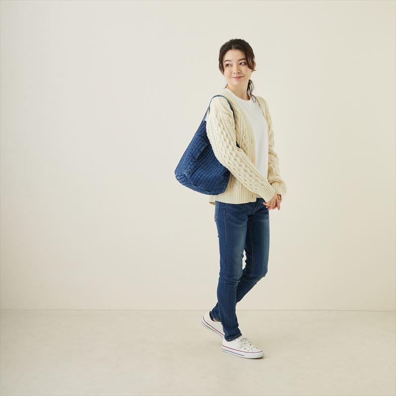 ROOTOTE ルートート 通販ルートート トートバッグ 1358 トート バッグ 小さめ 肩掛け レディース デニム キルティング コットン 綿100％ ワンハンドル メンズ ...