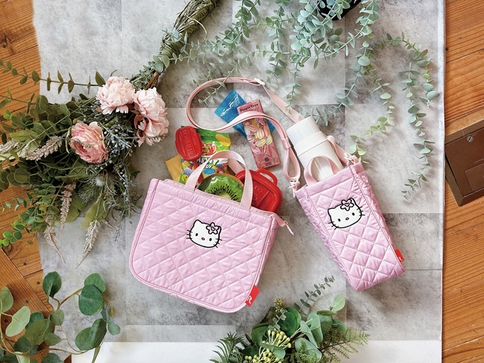 ルートート ランチバッグ rootote8377 通販 IP.TKデリ.ハローキティ-A お弁当バッグ 保冷ランチバッグ お弁当袋 トートバッグ 便利 オシャレ 外ポケット ...