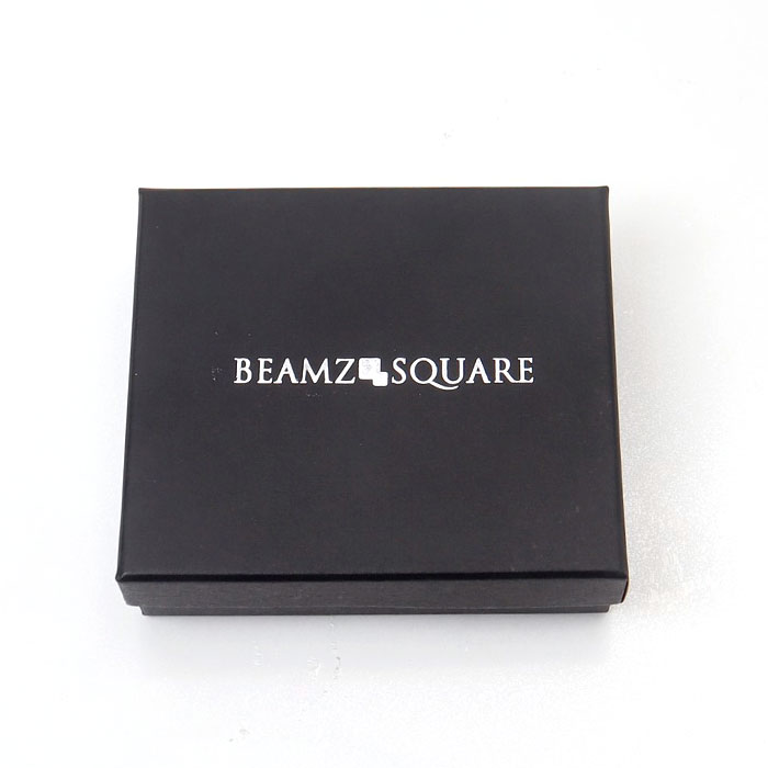BEAMZSQUARE（ビームズスクエア） 二つ折り財布 レザー 折財布 メンズ