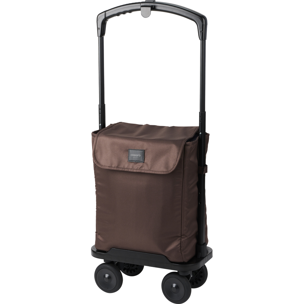 ココロ ショッピング カート 4輪 通販 ショッピングカート cocoro 横押しカート 買い物カート 保冷 保温 キャリーバッグ フレームの高さ 調節できる : BACKYARD ...