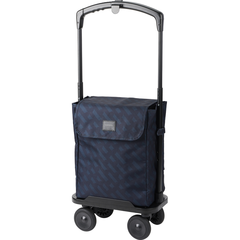 ココロ ショッピング カート 4輪 通販 ショッピングカート cocoro 横押しカート 買い物カート 保冷 保温 キャリーバッグ フレームの高さ 調節できる : BACKYARD ...