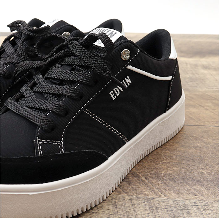 EDWIN スニーカー EDW4325 エドウィン 通販 レディース ローカットスニーカー 軽量 厚底スニーカー 歩きやすい シューズ 靴 くつ クツ カジュアルシューズ : BACKYARD ...