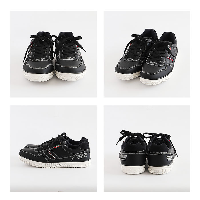 EDWIN スニーカー EDW7761 エドウィン 通販 メンズ ローカットスニーカー 軽量 幅広 ウォーキングシューズ 歩きやすい シューズ 紐靴 靴 くつ クツ : BACKYARD ...