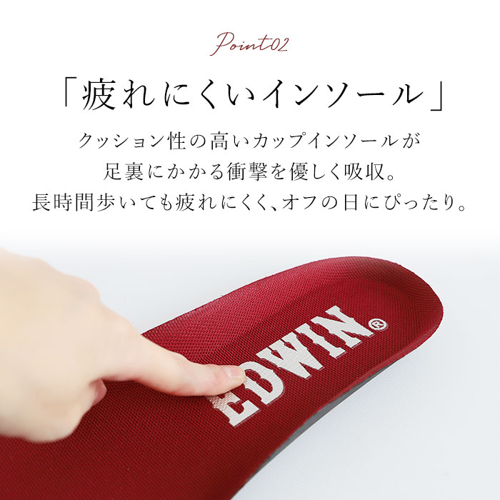 EDWIN スニーカー EDW7761 エドウィン 通販 メンズ ローカットスニーカー 軽量 幅広 ウォーキングシューズ 歩きやすい シューズ 紐靴 靴 くつ クツ : BACKYARD ...