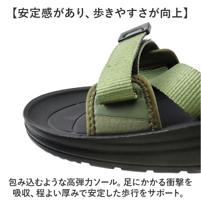 EDWIN サンダル エドウィン W5123 通販 スポーツサンダル メンズ スポサン ストラップサンダル スポーツ アウトドア 夏 春 春夏 やわらかい 歩きやすい : BACKYARD ...