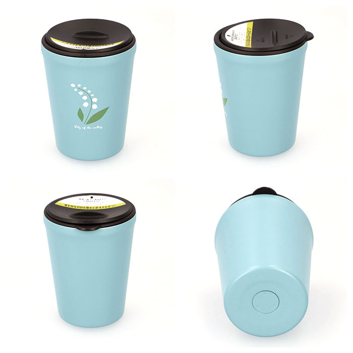 Fleur フルール タンブラー ステンレス 蓋付き 260ml 通販 フタ付き 保冷 保温 洗いやすい レトロ 花柄 フタ ふた 蓋 オフィス おしゃれ かわいい : BACKYARD ...