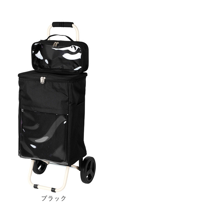 cocoro ココロ 推し活カート 通販 推し活 カート キャリー ポーチ ポーチ付き クリアポケット 大きい 透明 ポケット 推しグッズ 出し入れしやすい : BACKYARD FAMILY ...